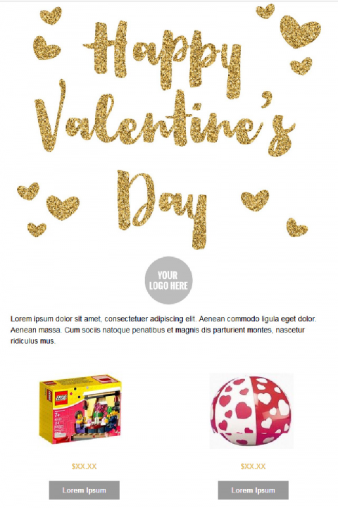 8 Heart Warming Valentines Day Email Templates - Omnichannel Customer ...