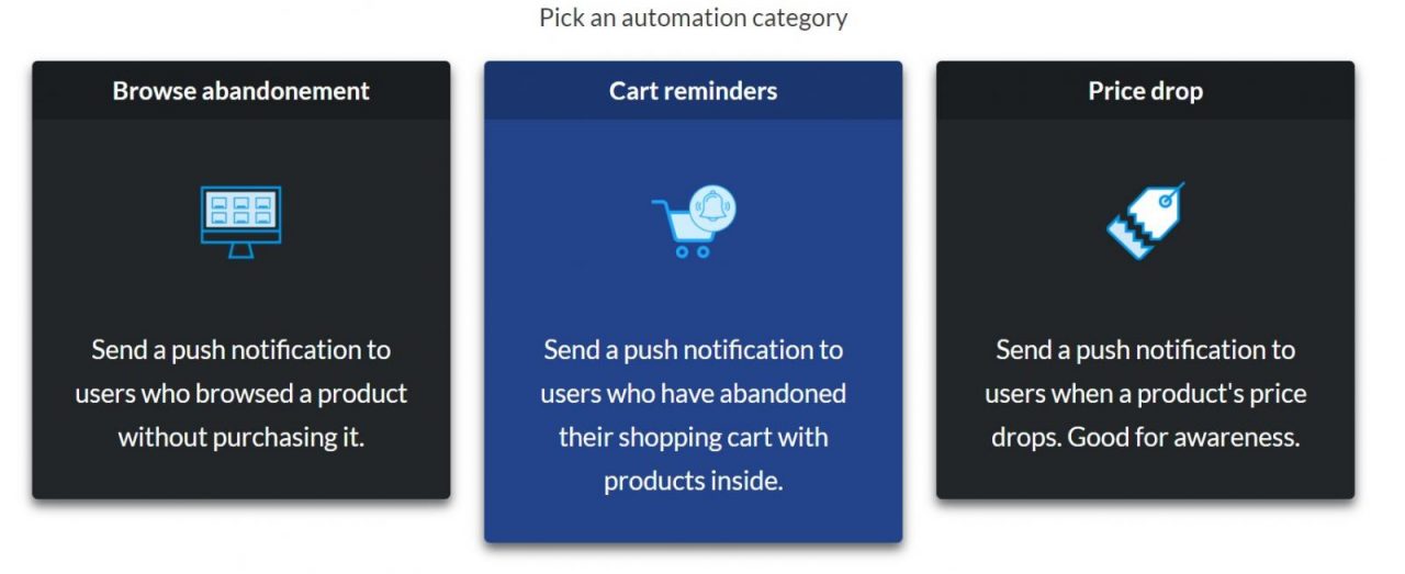 Introducing Automated Push Notification for Cart Reminders and 2 Step ...