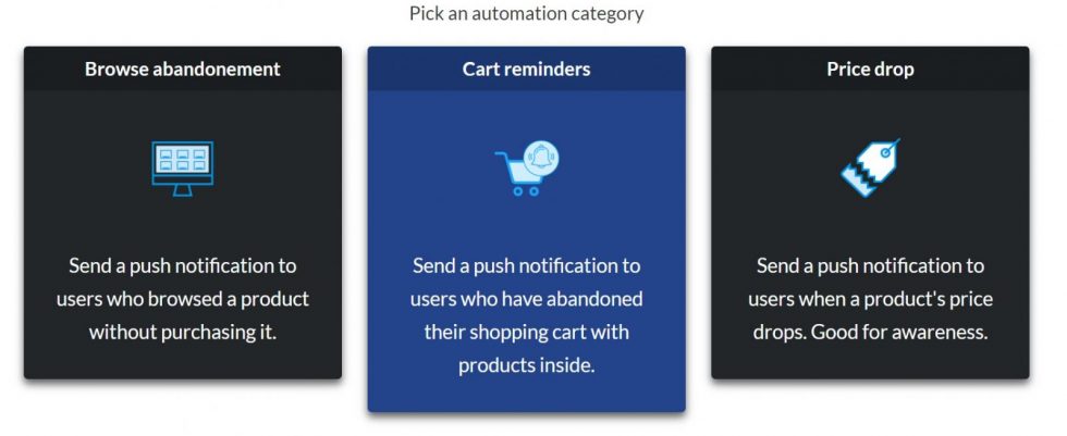 Introducing Automated Push Notification for Cart Reminders and 2 Step ...