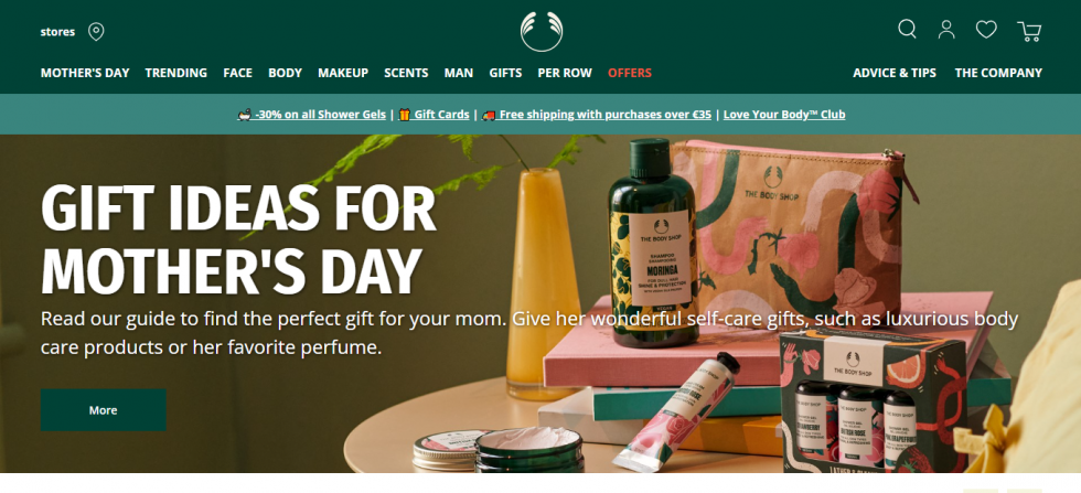 The Body Shop Marketing Strategy | ContactPigeon Blog