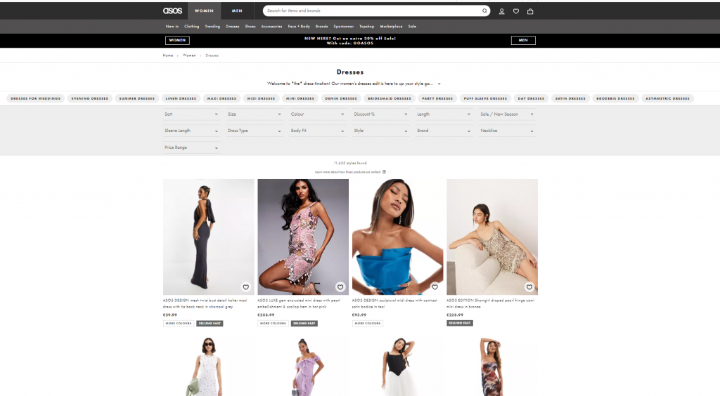 The Very Best Category Page Examples in eCommerce (2024)